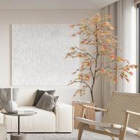 China 200cm Artificial Maple Tree No Light No Inserts Faux Potted Plants For Indoor Decor for sale
