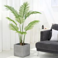 China PONY Artificial Floor Palm Tree Indoor Decor Potted No Water Natural Look for sale