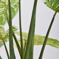 China PE Artificial Potted Floor Plants For Fake Plant Philodendron Birkin for sale
