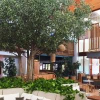 China 20m Height Artificial Olive Tree Custom Shape Natural Looking Frabric Leaves for sale