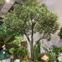 China 20m Height Artificial Olive Tree Custom Shape Natural Looking Frabric Leaves for sale