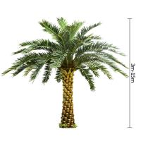 China No Nursing Store Artificial Landscape Trees Big Date Palm Tree Customized Size for sale