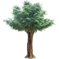 China 3m Height Artificial Landscape Trees Pittosporum Ficus Tree for office for sale