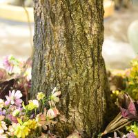 China Anti UV Artificial Banyan Tree Large Outdoor Foliage Plant UV Resistant Or Fire Retardent Leaves for sale