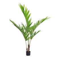 China Anti Aging Artificial Landscape Trees Indoor Potted Plant Areca Palm for sale