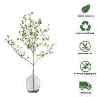 China Potted Artificial Landscape Trees Philodendron 120cm 160cm For Indoor Decoration for sale