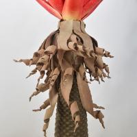 China Custom 8.3'' Height Artificial Foliage Tree For Bedroom Balcony for sale
