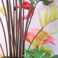 China Anti UV Plastic Artificial Landscape Trees With Traveller'S And Areca Palm for sale
