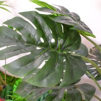 China No Caring Artificial Landscape Trees With Lily Bamboo Monstera Small Plants Evergreen for sale
