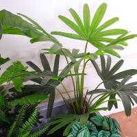 China Green Artificial Potted Floor Plants Indoor Kitchen Landscape for sale