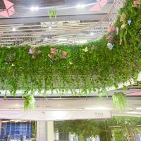 China Durable Lifelike Artificial Plant Wall For Store  Long Term Life Time for sale