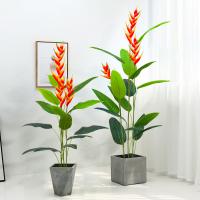 China New released artificial bird of paradise with flower for sale for sale