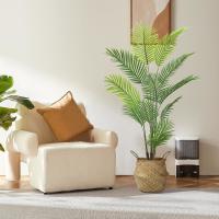 China PONY Artificial Floor Palm Tree Indoor Decor Potted No Water Natural Look for sale