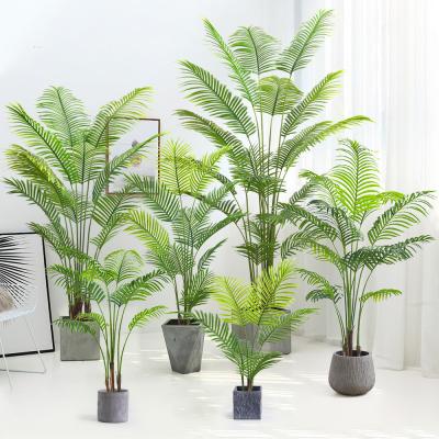 China PONY Artificial Floor Palm Tree Indoor Decor Potted No Water Natural Look for sale