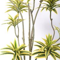 China Artificial special-shaped dracaena Reflexa tree green home deco hotel office potted tree for sale