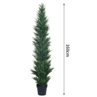 China 120-200cm Custom Size Artificial Cypress Evergreen In All Seasons Potted Floor Plants for sale