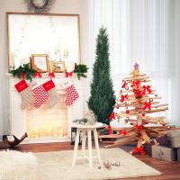 China 120-200cm Custom Size Artificial Cypress Evergreen In All Seasons Potted Floor Plants for sale