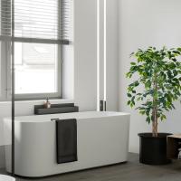 China Flame Retardant H180cm Artificial Ficus Plant , Ficus Fake Tree Natural Look for sale