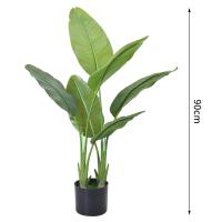 China H160cm Artificial Traveller's Palm Customized Decorated For Store Office Corner Home Decor for sale