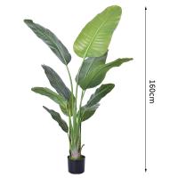 China H160cm Artificial Traveller's Palm Customized Decorated For Store Office Corner Home Decor for sale