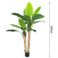 China 1.6m Factory Real Touch High Quality Artificial Banana Tree For Hot Sale for sale