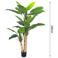 China 1.6m Factory Real Touch High Quality Artificial Banana Tree For Hot Sale for sale