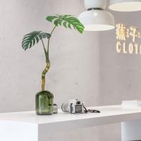 China Durable Furniture Pot Artificial Monstera Plants For Garden for sale