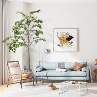 China Custom Corner Artificial Ficus Tree Space Decoration Minimalist Style for sale