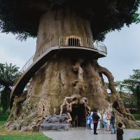 China 30m Tall Magic Treehouse for theme park –  Artificial House Trees of life Designs for decoartion for sale