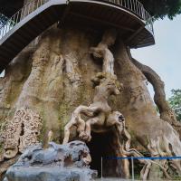 China 30m Tall Magic Treehouse for theme park –  Artificial House Trees of life Designs for decoartion for sale