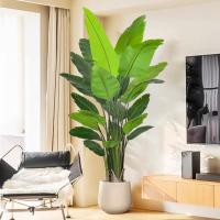 China 4ft 6ft 7ft Tall home decor artificial plants Banana Tree bird of paradise plant​ for Living Room Office Indoor Outdoor for sale