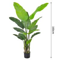 China 4ft 6ft 7ft Tall home decor artificial plants Banana Tree bird of paradise plant​ for Living Room Office Indoor Outdoor for sale