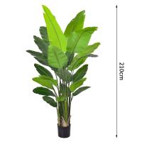 China 4ft 6ft 7ft Tall home decor artificial plants Banana Tree bird of paradise plant​ for Living Room Office Indoor Outdoor for sale