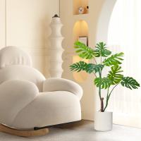 China 130/160/200/240cm Sizes Realistic PE Foliage artificial monstera plant for Indoor Tropical Decor for sale