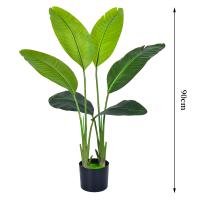 China Multiple sizes Tall Bird of Paradise Artificial Tree  with Large Trunks and Realistic Leaves Big Faux Floor Potted Plants Fake Silk Plants for Home Office Living Room Decor Indoor for sale