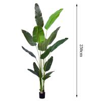 China Multiple sizes Tall Bird of Paradise Artificial Tree  with Large Trunks and Realistic Leaves Big Faux Floor Potted Plants Fake Silk Plants for Home Office Living Room Decor Indoor for sale