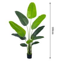 China Multiple sizes Tall Bird of Paradise Artificial Tree  with Large Trunks and Realistic Leaves Big Faux Floor Potted Plants Fake Silk Plants for Home Office Living Room Decor Indoor for sale
