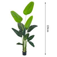 China Multiple sizes Tall Bird of Paradise Artificial Tree  with Large Trunks and Realistic Leaves Big Faux Floor Potted Plants Fake Silk Plants for Home Office Living Room Decor Indoor for sale