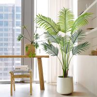 China 6FT Artificial Areca Palm Tree-Lifelike Palm Plant,Faux Tropical Areca Floor Plant Tall Faux Silk Large Artificial Plants for Indoor Home Living Room Corner Decor for sale