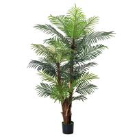 China Artificial Palm Tree 6FT, Fake Tree with Realistic Fiber Trunks , Faux Tropical Areca Floor Plant in Pot, Artificial Silk Plant for Home Decor Office Decor Indoor for sale