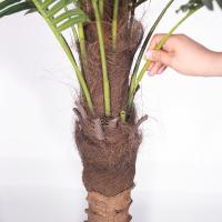 China 180cm 210cm Artificial Coconut Trees Fake Plants Large Green Palm Bonsai Decoration Room Floor Potted for sale