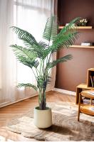 China 5ft 6FT 7ft Fake Tropical Palm Plant, Artificial Palm Tree, Pre Potted Faux Greenry Plant for House Living Room Outside Patio Office Home for sale