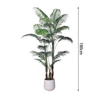 China 5ft 6FT 7ft Fake Tropical Palm Plant, Artificial Palm Tree, Pre Potted Faux Greenry Plant for House Living Room Outside Patio Office Home for sale