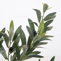 China Multi-pole 7ft Artificial Olive Tree - Tall Faux Olive Trees Artificial Indoor - Large Fake Olive Tree Plant for Home Office Living Room Decor for sale