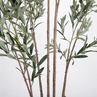China Multi-pole 7ft Artificial Olive Tree - Tall Faux Olive Trees Artificial Indoor - Large Fake Olive Tree Plant for Home Office Living Room Decor for sale