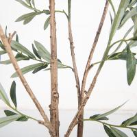 China Multi-pole 7ft Artificial Olive Tree - Tall Faux Olive Trees Artificial Indoor - Large Fake Olive Tree Plant for Home Office Living Room Decor for sale