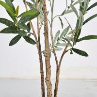 China Multi-pole 7ft Artificial Olive Tree - Tall Faux Olive Trees Artificial Indoor - Large Fake Olive Tree Plant for Home Office Living Room Decor for sale