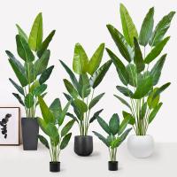 China Artificial Bird of Paradise Plant Indoor - Wholesale Realistic Fake Palm Trees Manufacturer Direct for sale