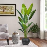 China Artificial Bird of Paradise Plant Indoor - Wholesale Realistic Fake Palm Trees Manufacturer Direct for sale