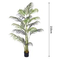 China Faux Silk Hawaii Palm Artificial Plant Wholesale Palm Trees For Indoor Home Living Room Corner Decor Faux Tropical Plant for sale